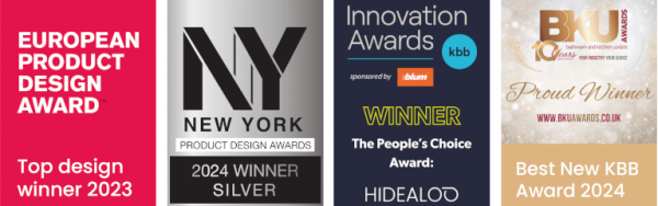 Retractable toilet for small utility room ideas 2025 - Hidealoo